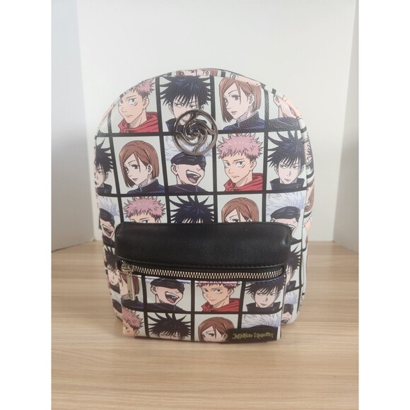 Crunchyroll | Bags | Jujutsu Kaisen Crunchyroll Grid Mini Backpack ...